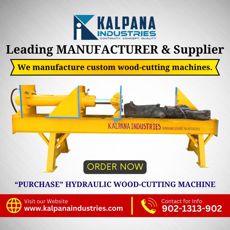 #1 Best Hydraulic Wood Log Splitter Machine | Heavy Duty Wood Cutter India